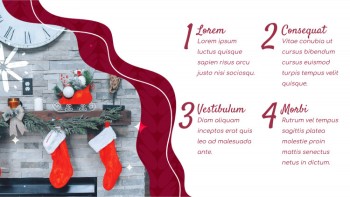 Red Cute Christmas | Free Google Slide Theme