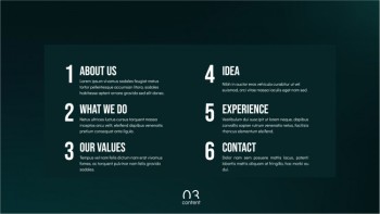 Dark Professional Conference | Free Google Slide Theme