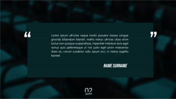 Dark Professional Conference | Free Google Slide Theme