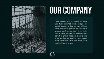 Dark Professional Conference | Free Google Slide Theme