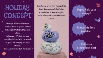 Colorful Spooky Halloween | Free Google Slide Theme