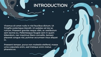 Dark Blue Water | Free Google Slide Theme