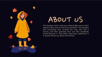 Gold Cute Аutumn | Free Google Slide Theme