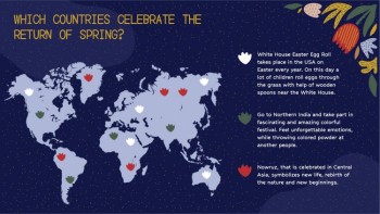 Dark Illustrated Spring | Free Google Slide Theme