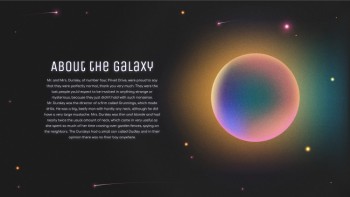 Modern Unbelievable Galaxy | Free Google Slide Theme