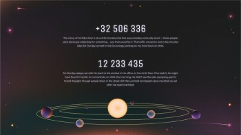 Modern Unbelievable Galaxy | Free Google Slide Theme