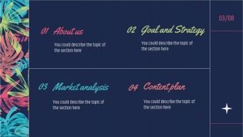 Green Funny Summer | Free Google Slide Theme