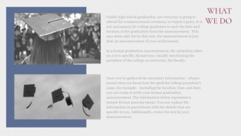 Grey Modern Graduation | Free Google Slide Theme