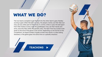 Dynamic Soccer Club | Free Google Slide Theme