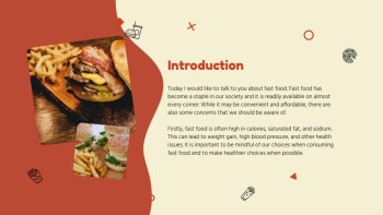 Fast Food Beautiful Marketing | Free Google Slide Theme