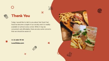 Fast Food Beautiful Marketing | Free Google Slide Theme