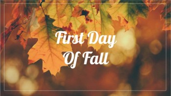 First Day of Autumn | Free Google Slide Theme