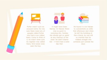 Orange Doodle Back to School | Free Google Slide Theme