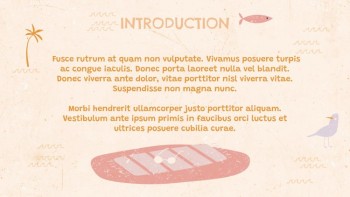 Gentle Summer Beach | Free Google Slide Theme