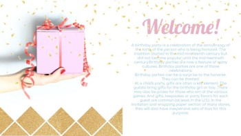Pastel Cute Birthday | Free Google Slide Theme