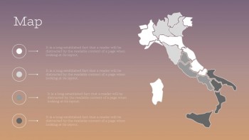 Gradient Infographics Culture Italy | Free Google Slide Theme