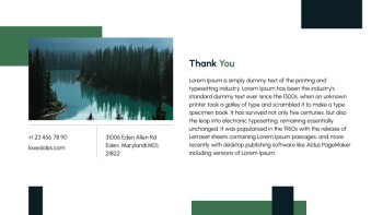 Green Simple Nature | Free Google Slide Theme