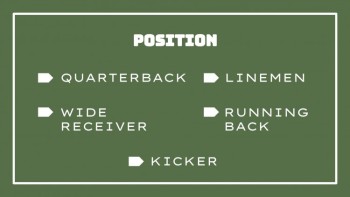 Green Collage American Football | Free Google Slide Theme