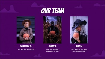 Colorful Spooky Halloween | Free Google Slide Theme