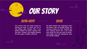 Colorful Spooky Halloween | Free Google Slide Theme