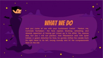 Colorful Spooky Halloween | Free Google Slide Theme