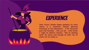 Colorful Spooky Halloween | Free Google Slide Theme