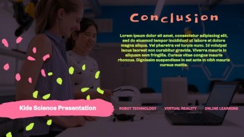 Kids Bright Science Presentation | Free Google Slide Theme