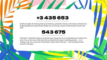 Sky Blue Tropical Vacation | Free Google Slide Theme