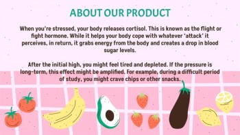 Lovable Illustrated Food | Free Google Slide Theme