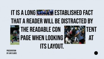 Modern American Football | Free Google Slide Theme