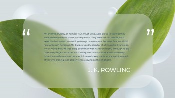 Green Simple Nature | Free Google Slide Theme