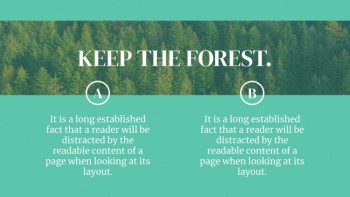 Modern Green Forest | Free Google Slide Theme