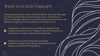 Navy Blue Ocean Therapy | Free Google Slide Theme