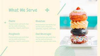 Pastel Colorful Food | Free Google Slide Theme