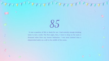 Pastel Cute Birthday | Free Google Slide Theme
