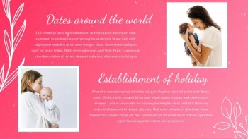 Pink Elegant Mother's Day | Free Google Slide Theme