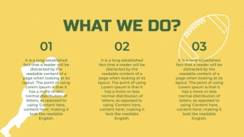 Abstract American Football | Free Google Slide Theme