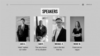 Scientific Minimal Conference | Free Google Slide Theme