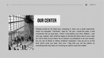 Scientific Minimal Conference | Free Google Slide Theme