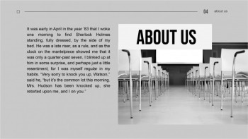 Scientific Minimal Conference | Free Google Slide Theme