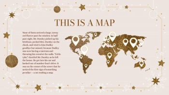 Gold Cute New Year | Free Google Slide Theme