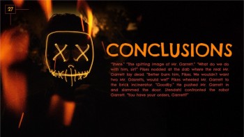 Black Spooky Halloween | Free Google Slide Theme