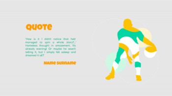 Light Simple Sport | Free Google Slide Theme