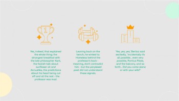 Light Simple Sport | Free Google Slide Theme