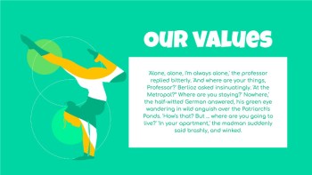 Light Simple Sport | Free Google Slide Theme