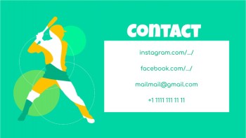 Light Simple Sport | Free Google Slide Theme