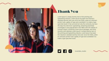 Stylish Modern Graduation | Free Google Slide Theme