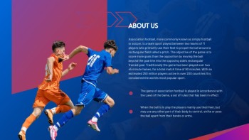 Infographic Soccer Club | Free Google Slide Theme