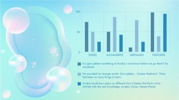 Turquoise Abstract Water | Free Google Slide Theme