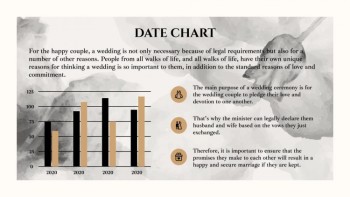 White Watercolor Wedding | Free Google Slide Theme